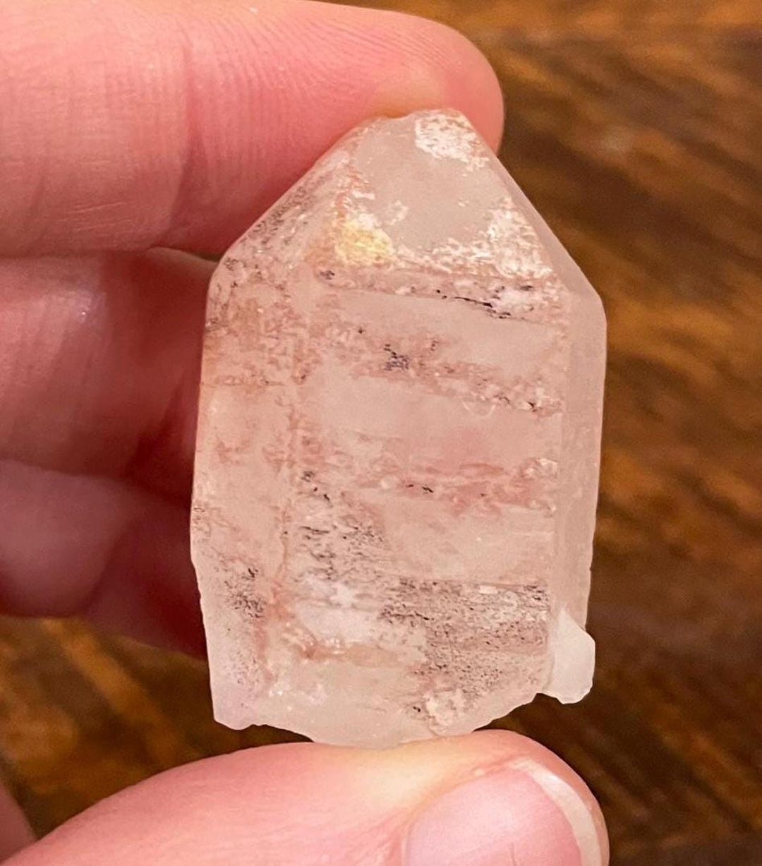 Lithium Quartz Crystal From Brazil, Natural Minerals, Metaphysical ...