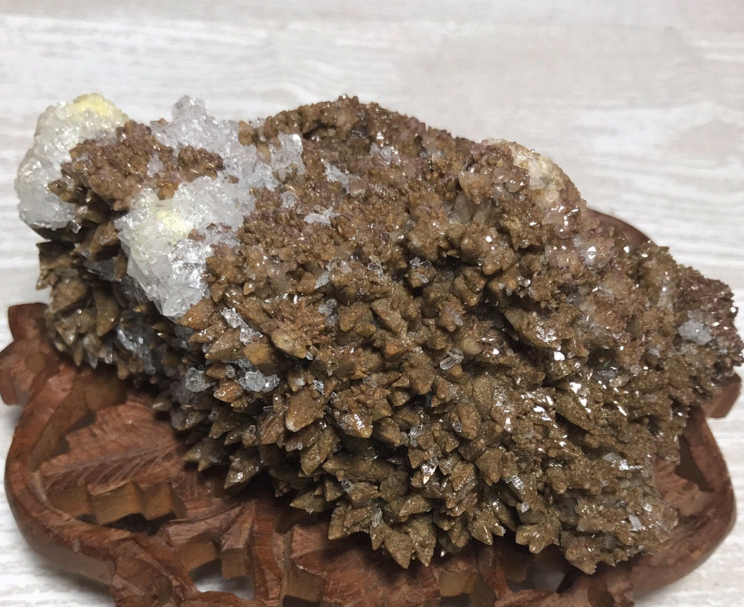 Chocolate Dogtooth Calcite, Natural Chocolate Calcite, Brown Dogtooth ...
