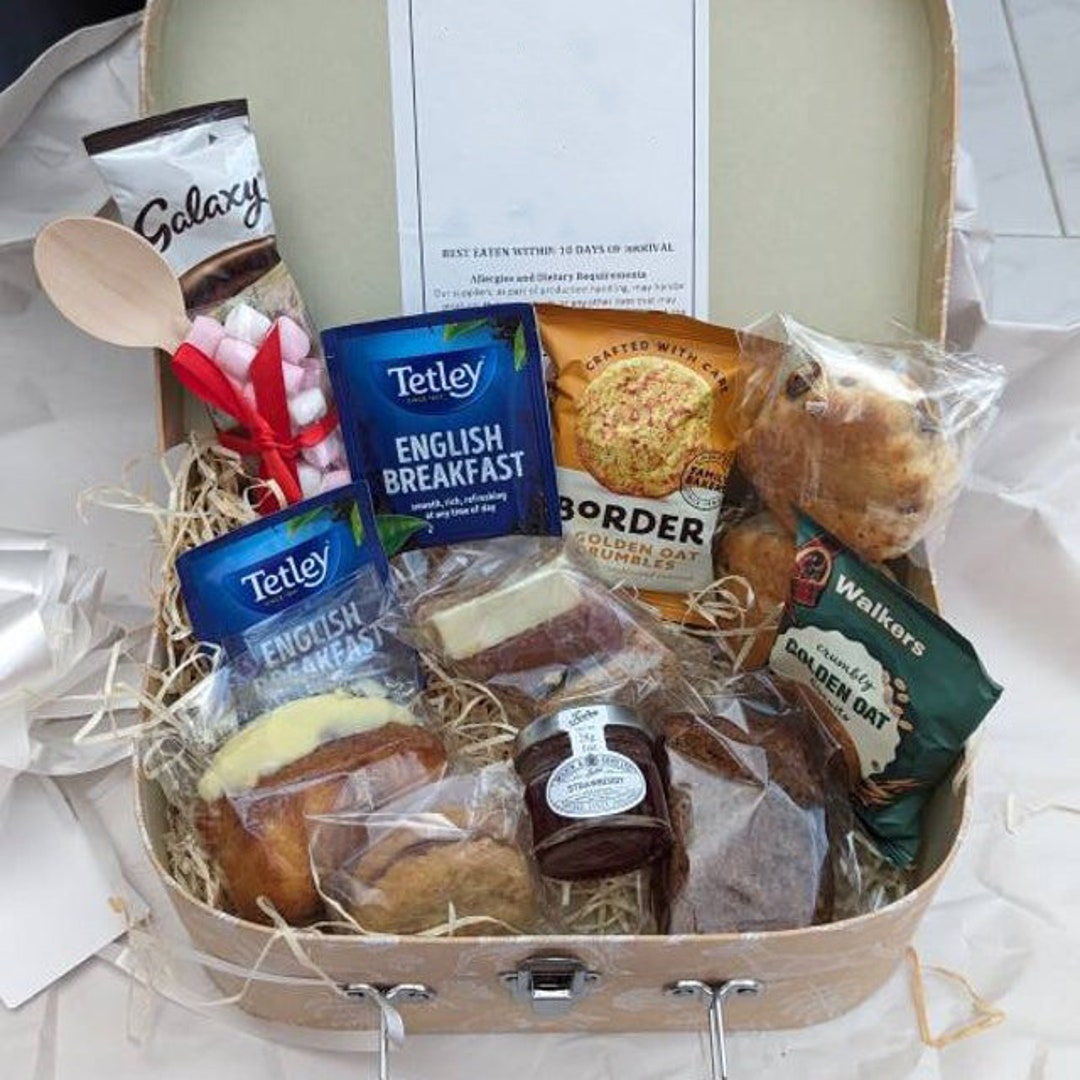 Deluxe Afternoon Tea Food Hamper Box 2-6 People Fabulous Treat - Etsy