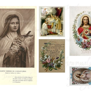 Junk Journal Catholic Prayer Journal Printable Kit, Feature Pages ...