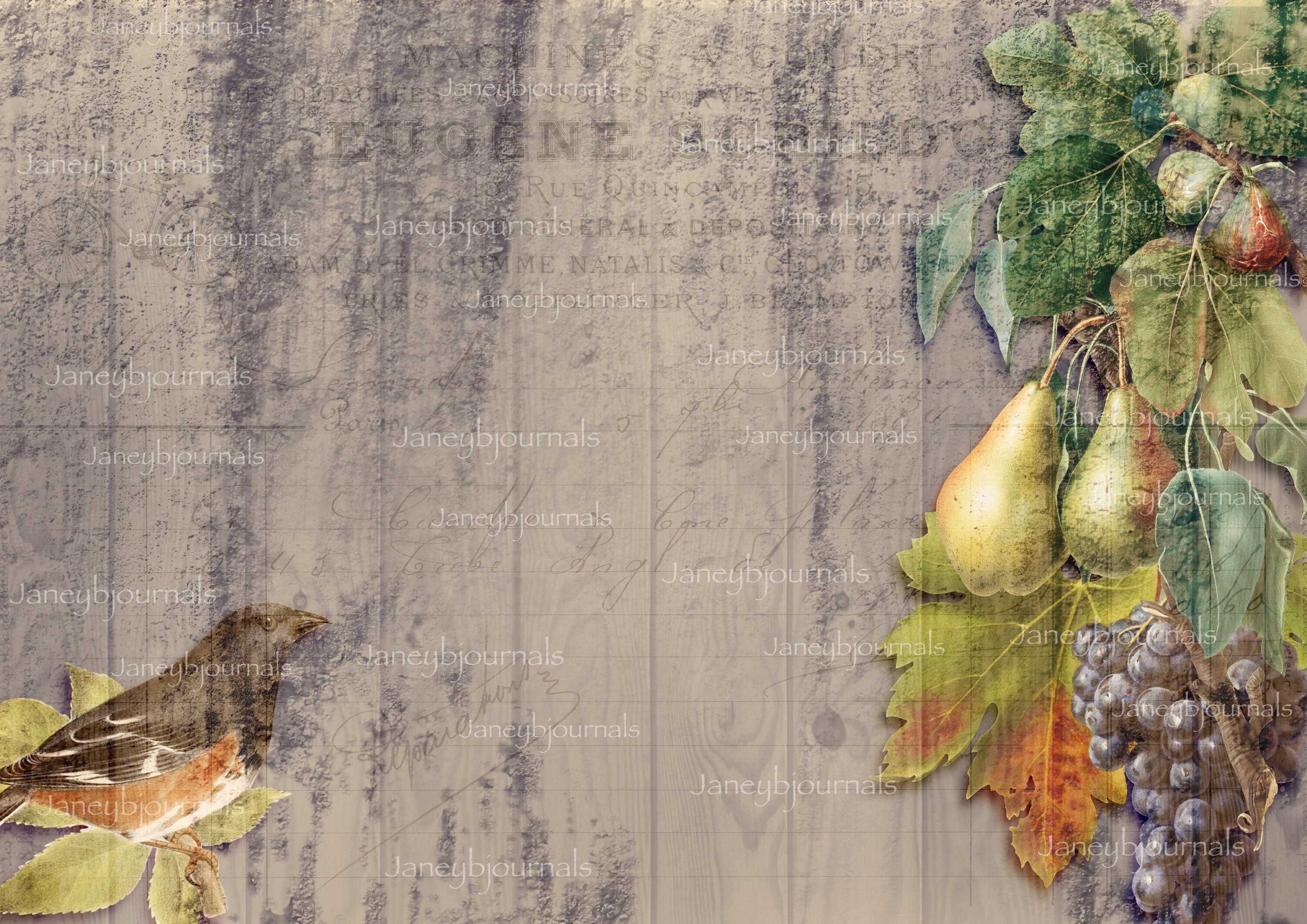 Junk Journal Printable Tuscan Summer Kit Papers Digital - Etsy UK