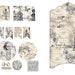 Junk Journal Kit Printable Papers and Ephemera,sewing and Roses Popular ...
