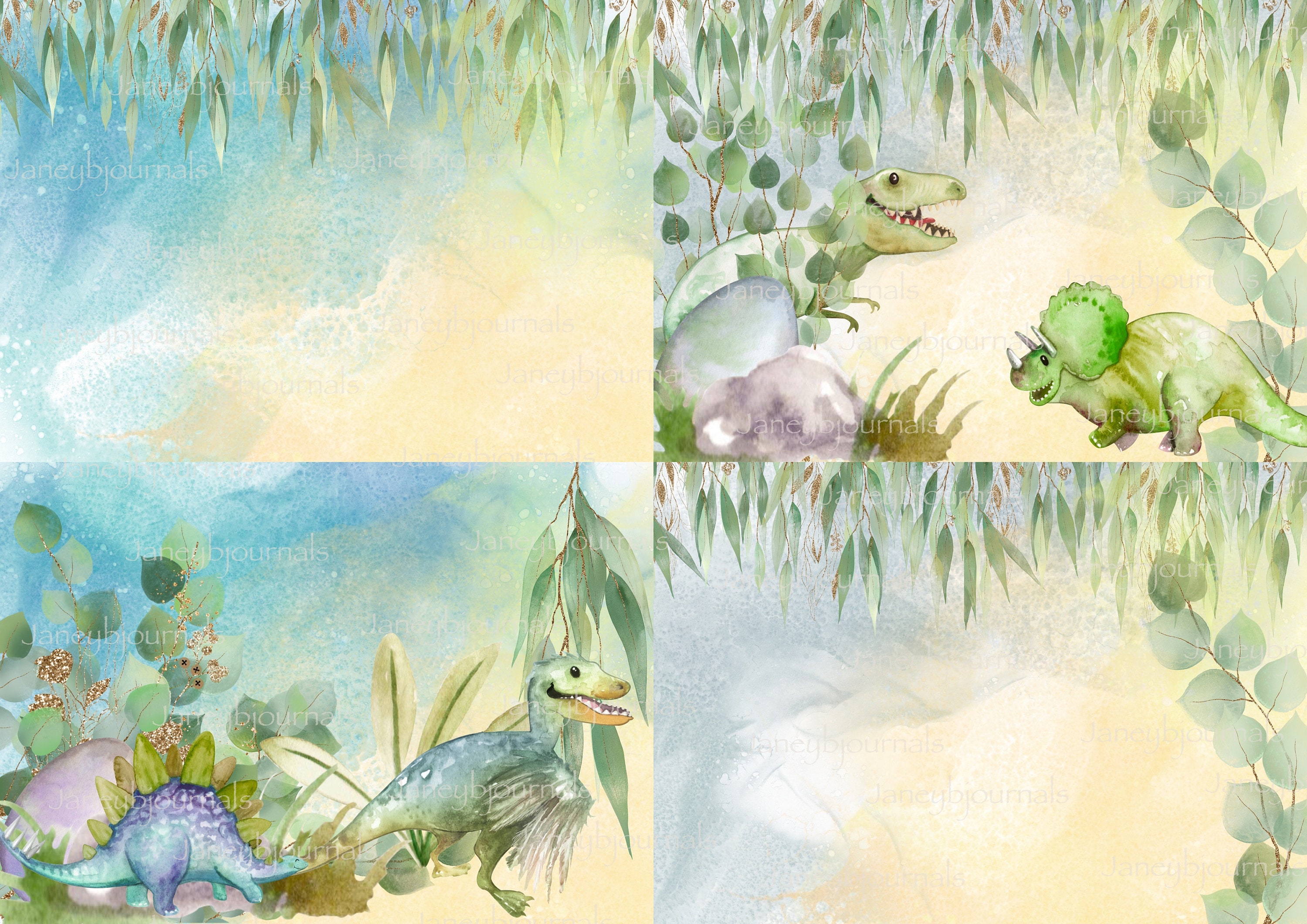 Baby Dinos a Junk Journal Printable Kit Dinosaurs Paper and - Etsy UK