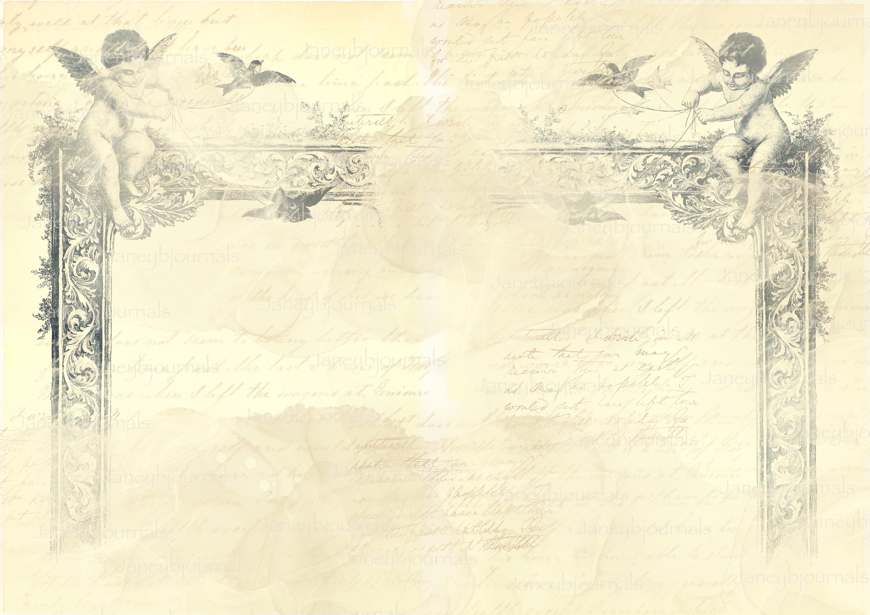 Junk Journal Printable Background and Filler Papers and Tags - Etsy UK