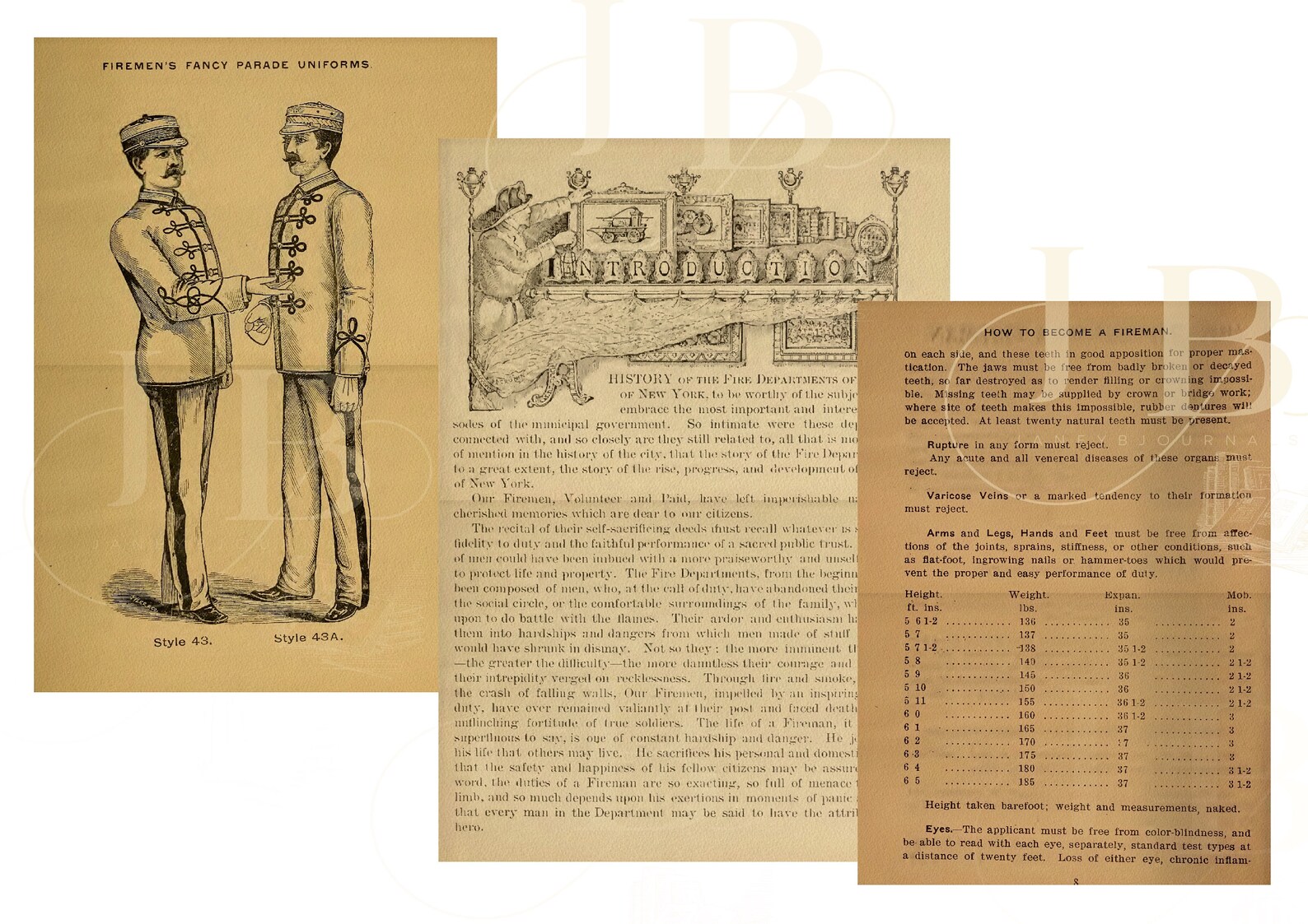 The Firefighters Journal a Printable Junk Journal Kit - Etsy