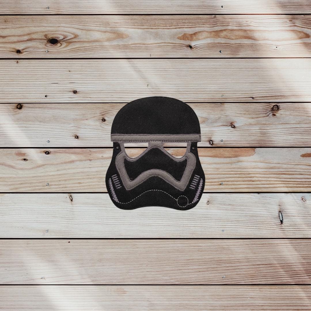 Black Trooper Full Face Mask: Cosplay Costume, Dress-up Pretend Play - Etsy