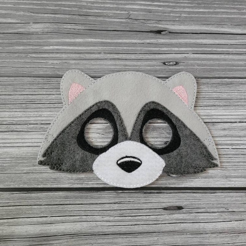 Raccoon Mask - Etsy