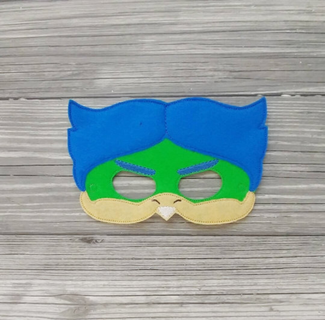 Ludwig Von Koopa Embroidered Felt Mask - Turtle Mask - Kid & Adult Mask ...