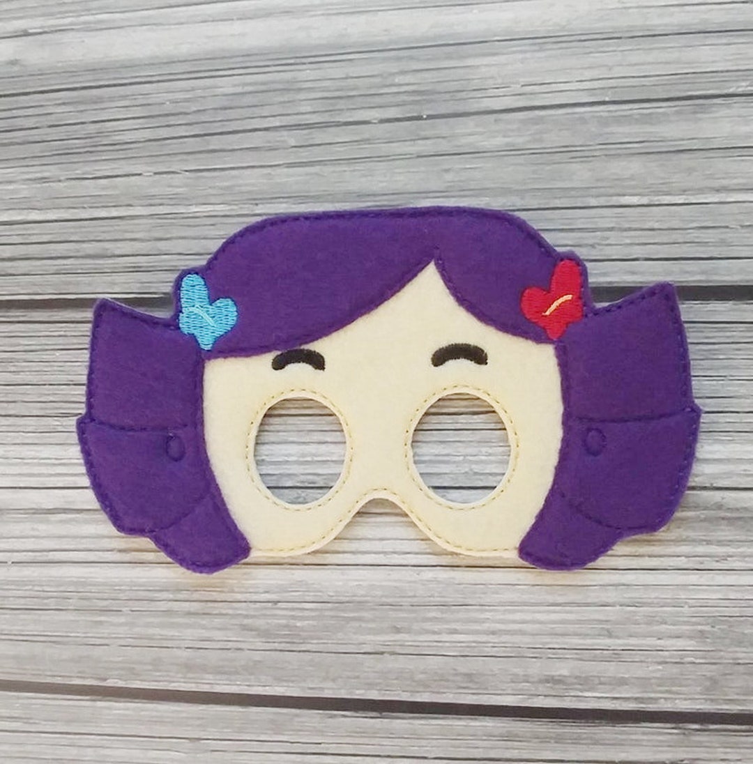 Dress up Doll Mask - Dolly Mask - Rag Doll Mask - Pretend Play Mask ...