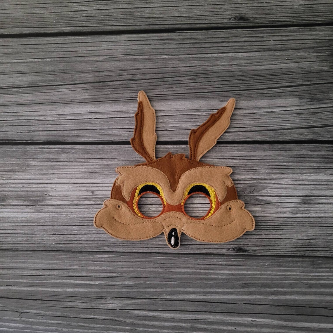 Cartoon Classics Masks: Road Runner, Coyote, Tasmanian Devil - Handmade ...