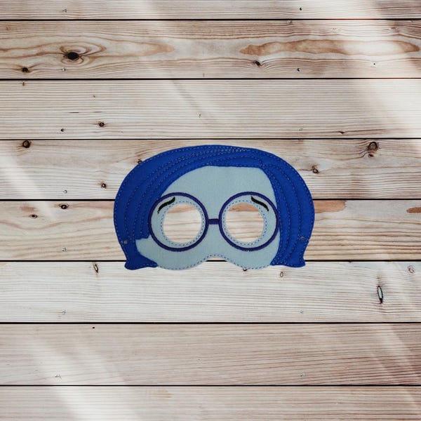 Sad Face Mask - Etsy