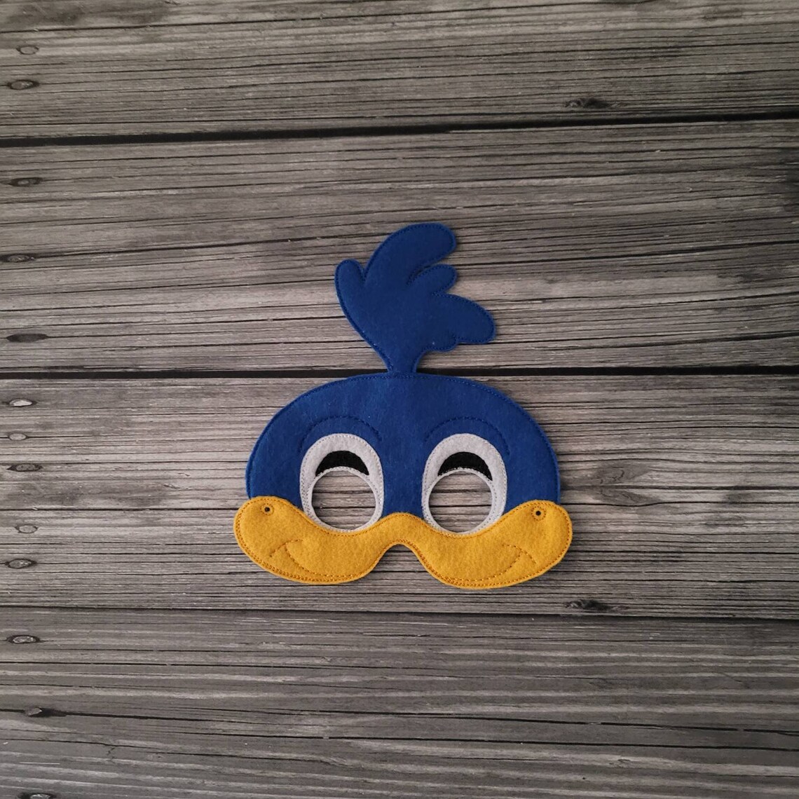 Cartoon Classics Animal Masks Road Runner Bird Sneaky - Etsy