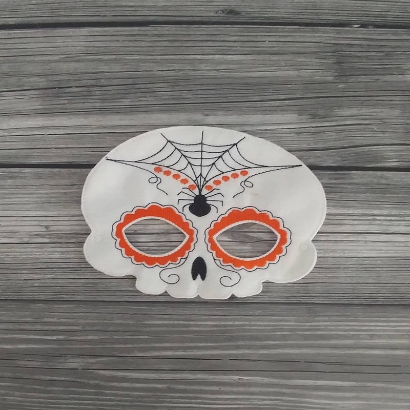 Sugar Skull Mask - Etsy
