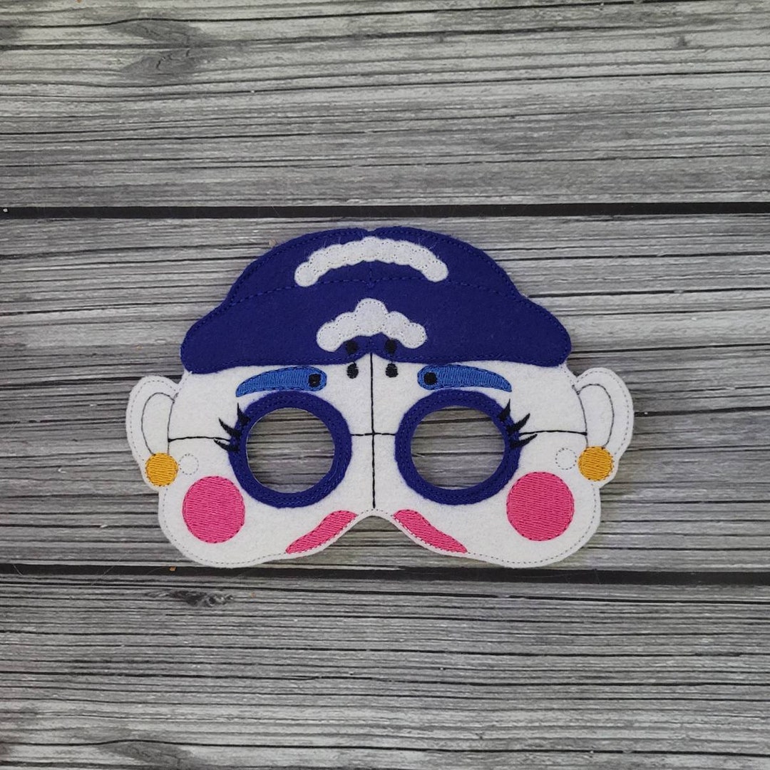 Ballerina Felt Mask - FNAF Ballora Inspired Mask - Kid & Adult ...