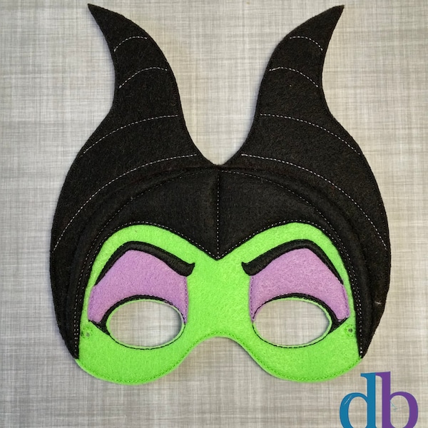 Maleficent Mask - Etsy
