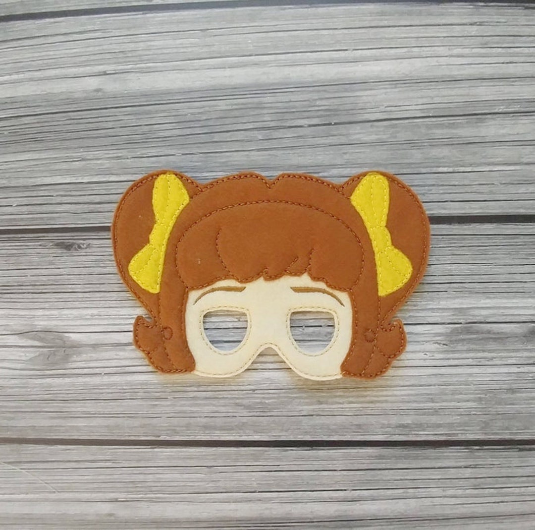 Gabby Mask Talkative Girl Mask Little Girl Mask Halloween Costume ...
