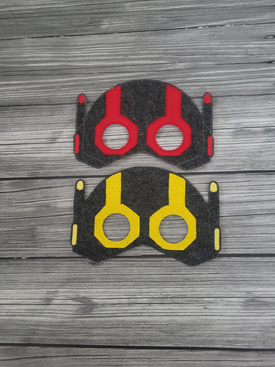 Ant Hero Felt Embroidered Mask - Wasp Mask - Dress-up - Creative Play ...