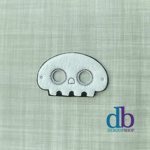 Skeleton Mask Skelli Mask Kid & Adult Creative Play Halloween Costume ...