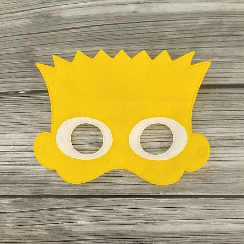 The Simpsons Costume Bart - Etsy