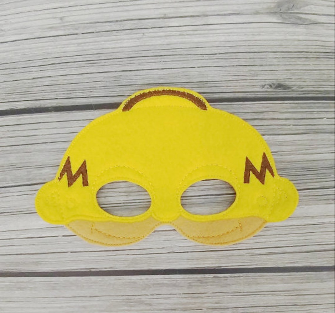 Father Felt Embroidered Mask - Homer the Dad Mask - Kid & Adult ...