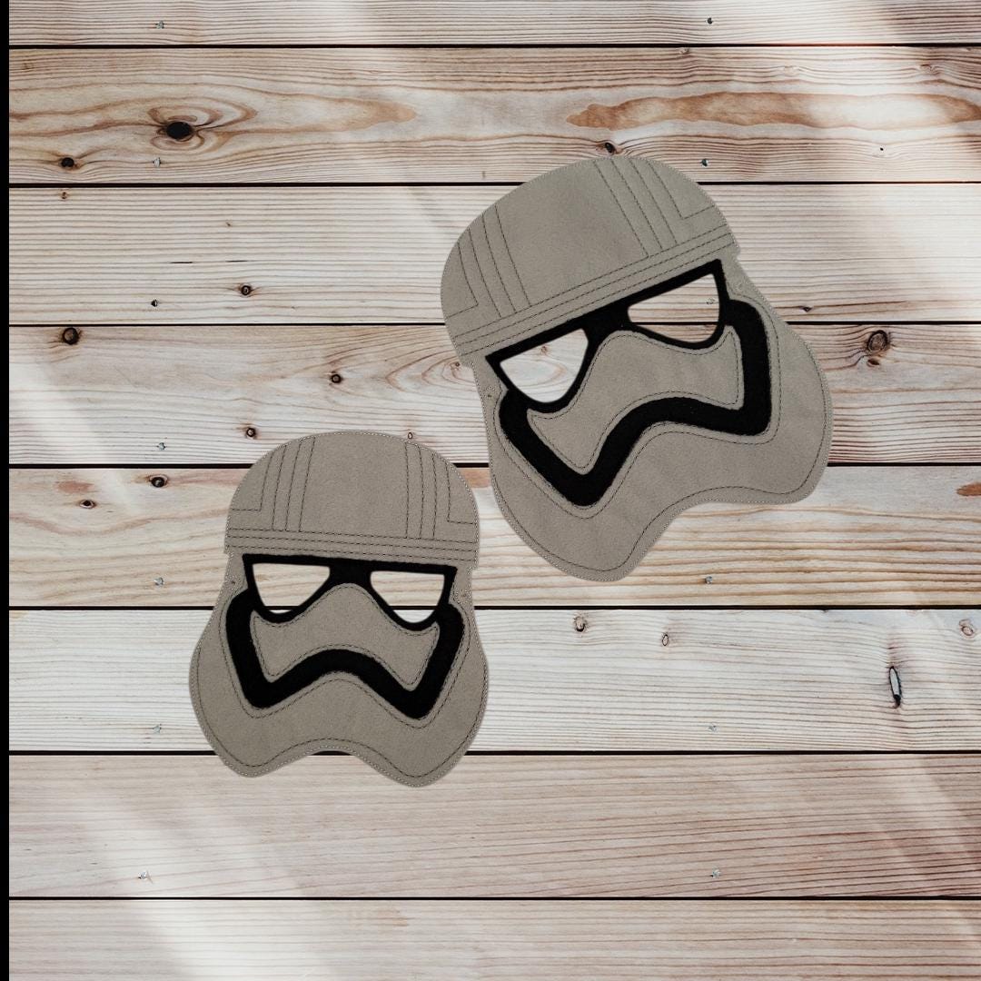 Gray Trooper Full Face Mask: Cosplay, Pretend Play Costume - Etsy