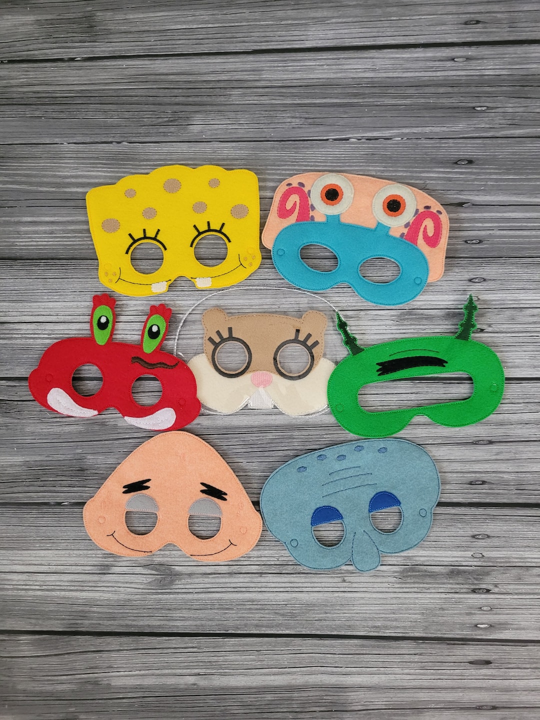 Under Sea Friends -sponge Boy-starfish-squid-crab-snail-underwater ...