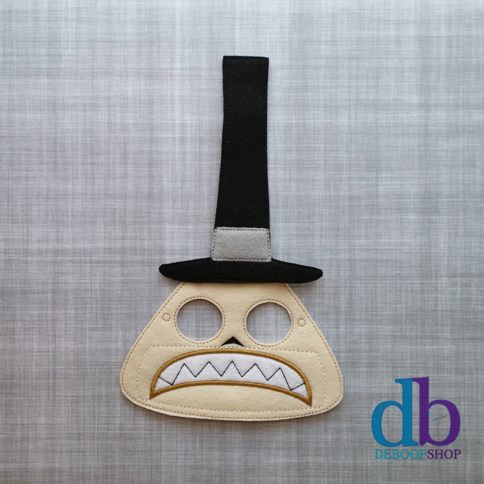 Halloweentown Mayor Felt Mask Set: Kid & Adult Costume, Creative Play ...