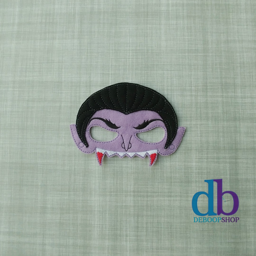 Vampire Mask - Dracula Mask - Kid & Adult - Creative Play - Halloween ...