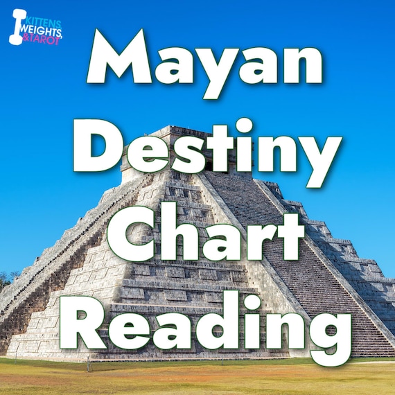 Mayan Birth Chart Reading Destiny Chart | Etsy
