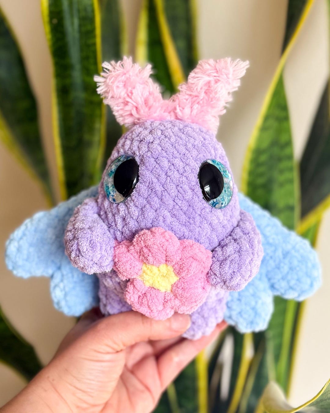 Handmade Moth Plushie- Soft Whimsical Toy for Fantasy Lovers - Etsy