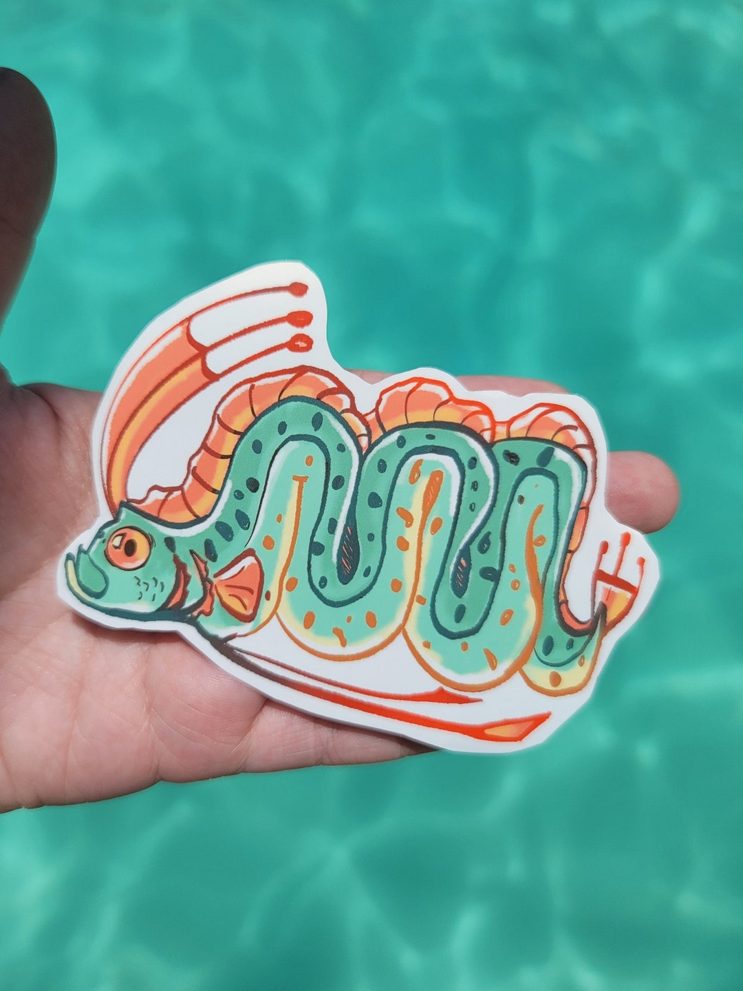 Oar Fish Stickers - Etsy