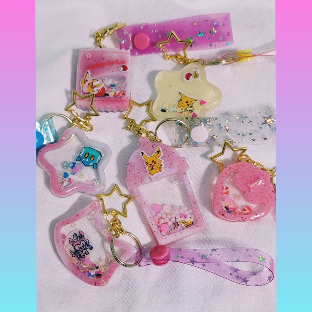 Fully CUSTOM Resin Shaker Keychains - Etsy Canada