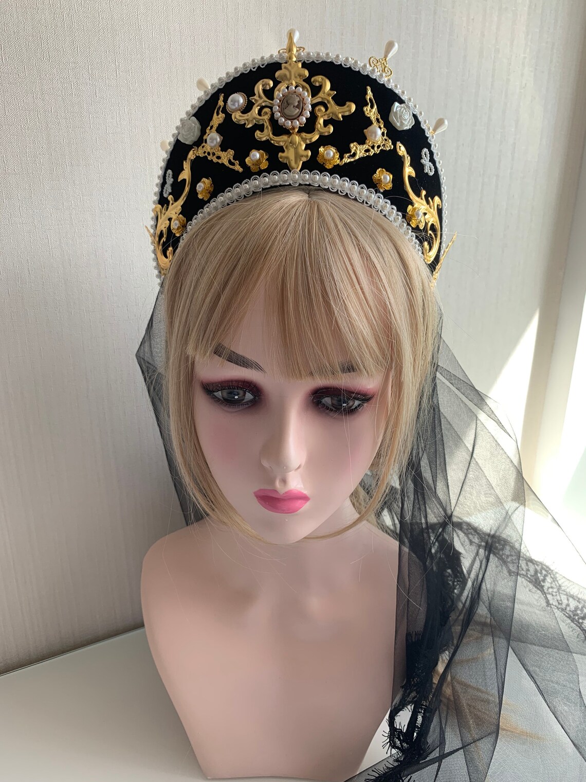 Tudor Crown Headband Cosplay Costume Personalization Retro - Etsy