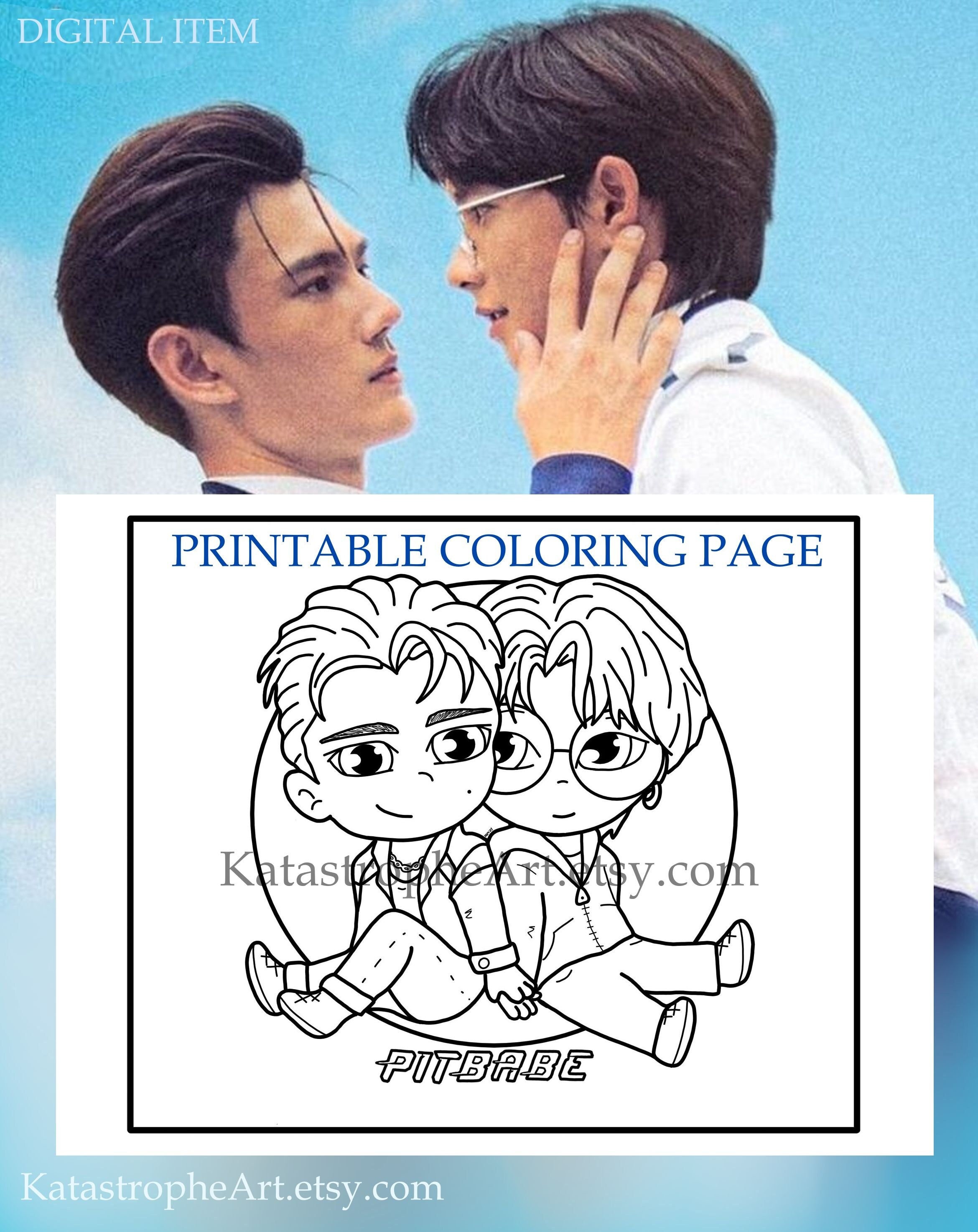 Printable Charliebabe Coloring Page - Etsy