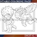 Printable Dabihawks Coloring Page - Etsy