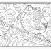 Printable Big Cats Coloring Pages - Etsy