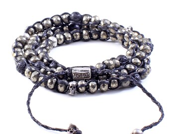 African Fancy Eye Twister 3 Layer Wrap Bracelet With - Etsy