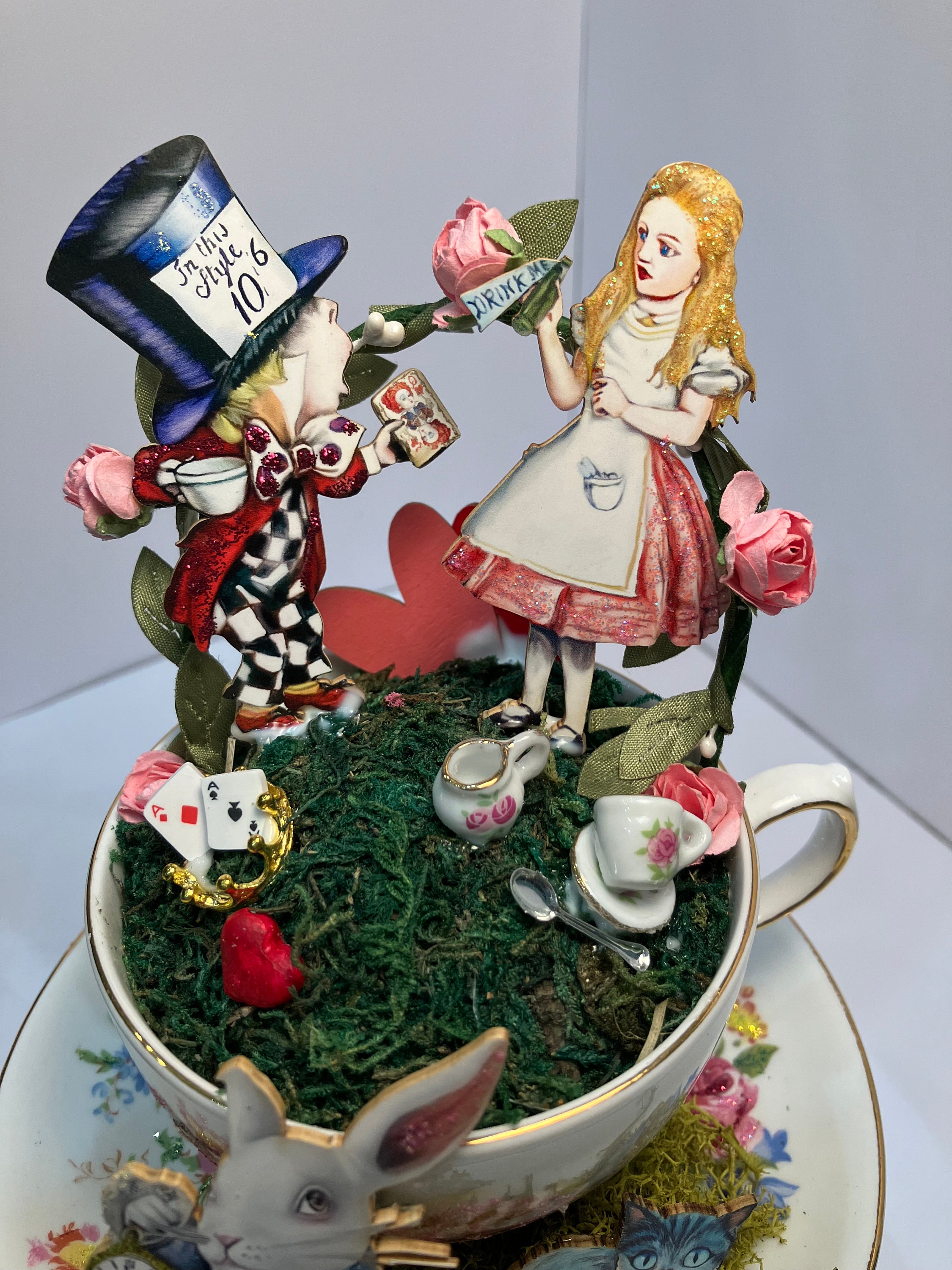 Alice in A Wonderland Vintage Teacup - Etsy