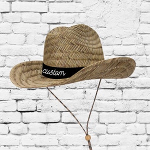 Custom Embroidered Cowboy Hats - Etsy