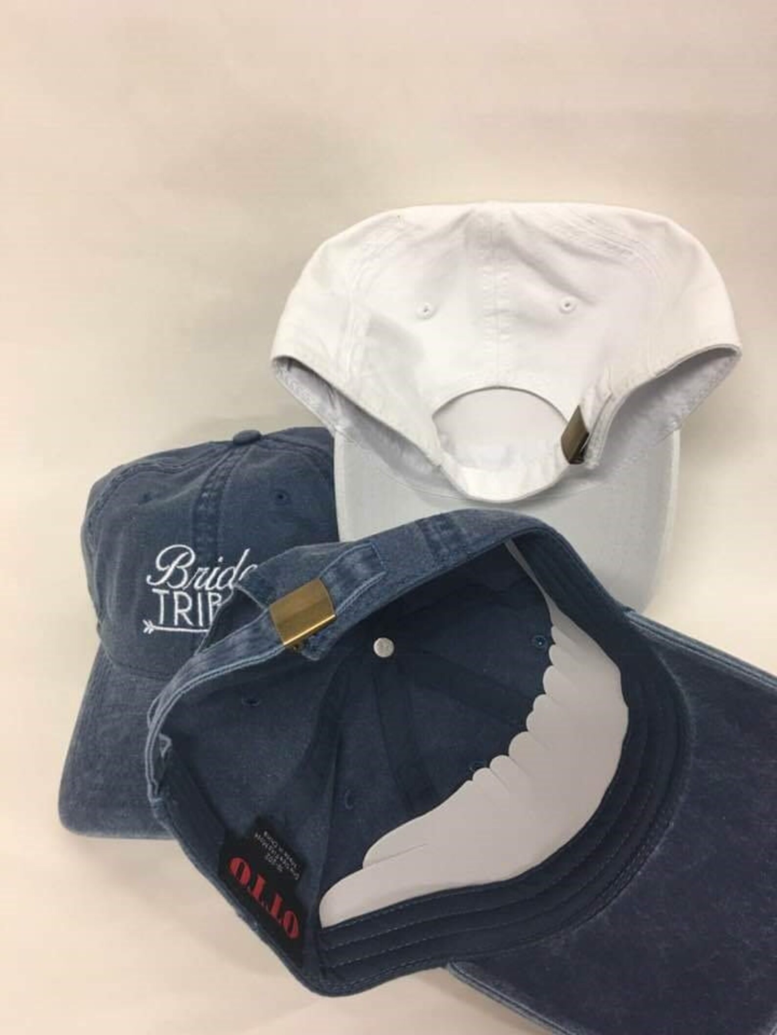 Bride and Bride Tribe Hats Heart and Arrow Unstructured Dad - Etsy