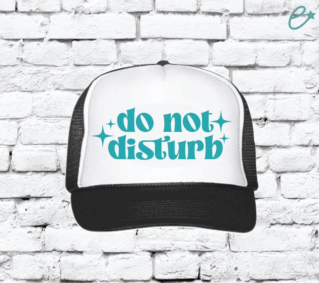 Do Not Disturb Trucker Hats Mesh Back Funny Vacay Party Mesh Back Cap ...