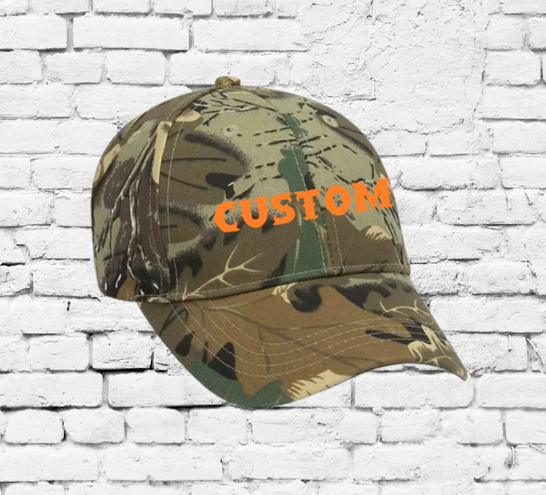 Custom Embroidery Camo Hat Youth Tree Camouflage Baseball Cap for Kids ...