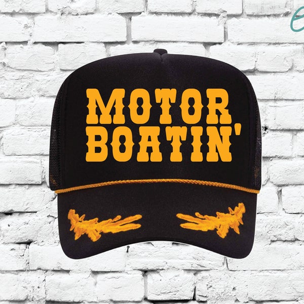 Motor Boatin Hat - Etsy