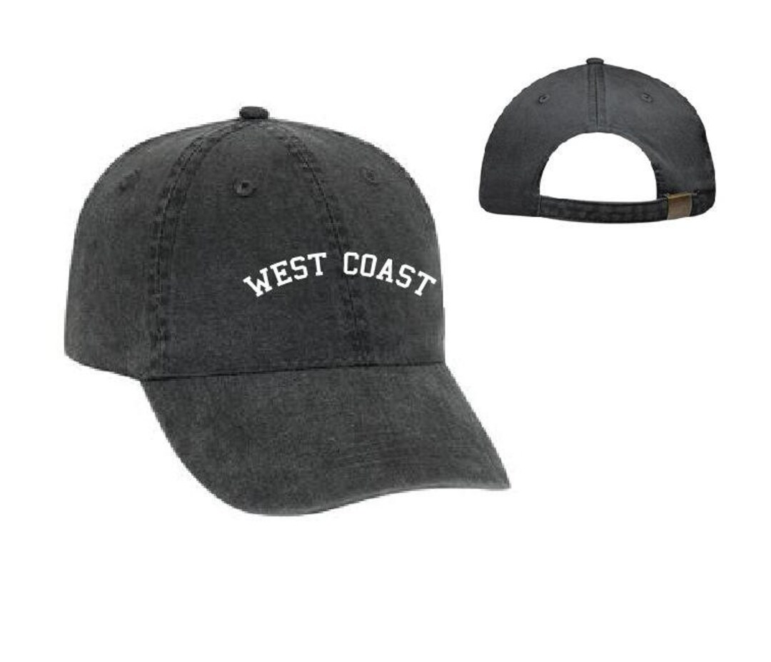 West Coast Baseball Cap Unstructured Dad Hat Best Coast Unisex ...