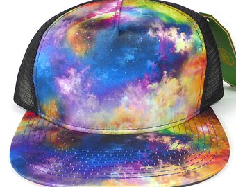 Space Trucker Hat - Etsy