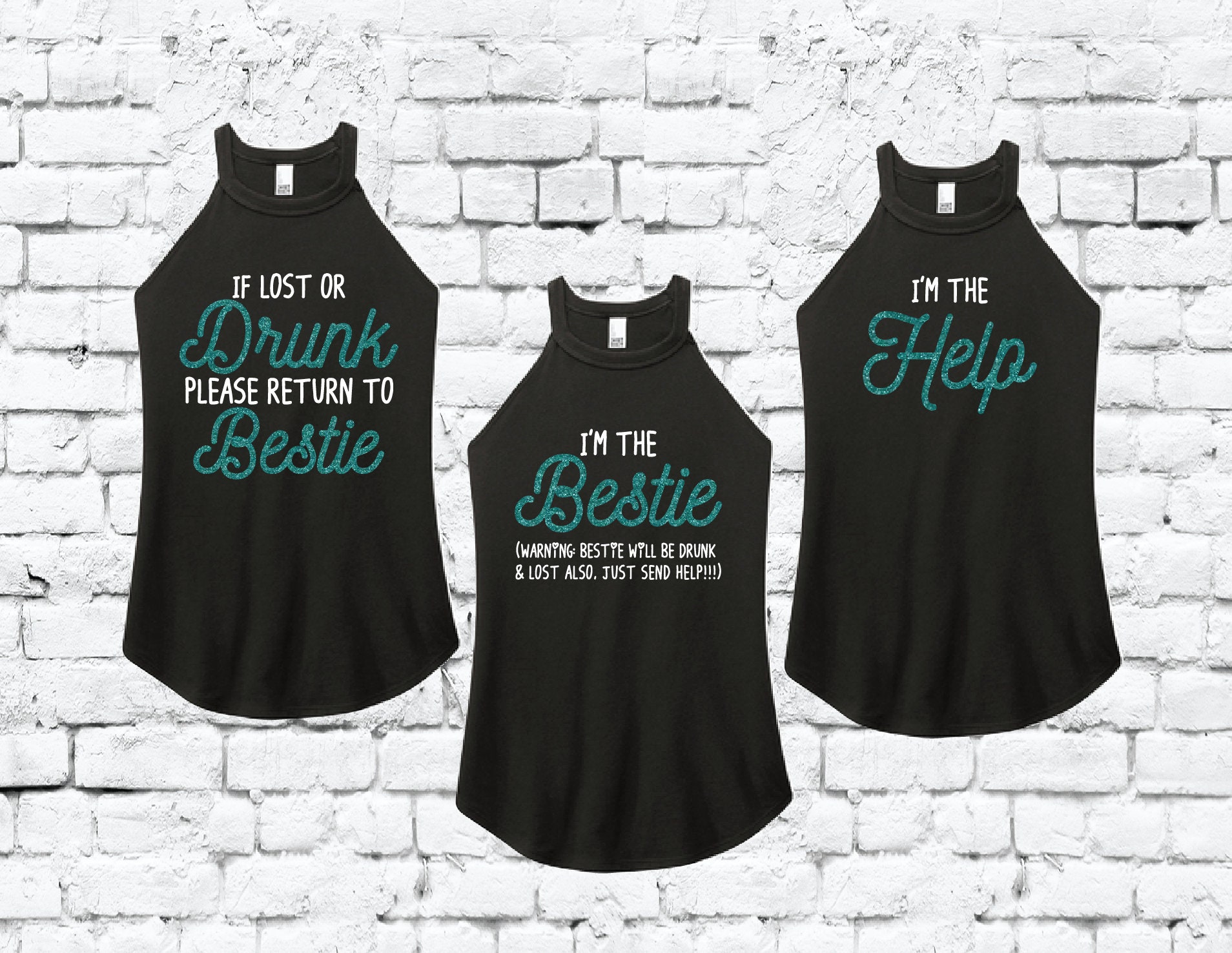 I'm the Bestie If Lost or Drunk Please Return to Bestie | Etsy