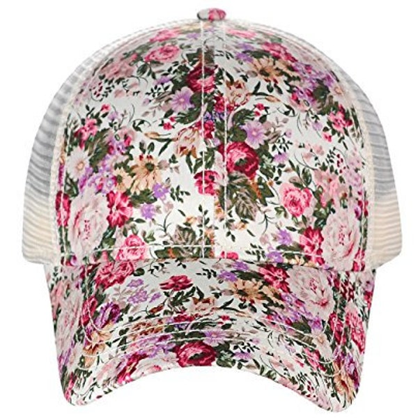 Floral Trucker Hat - Etsy