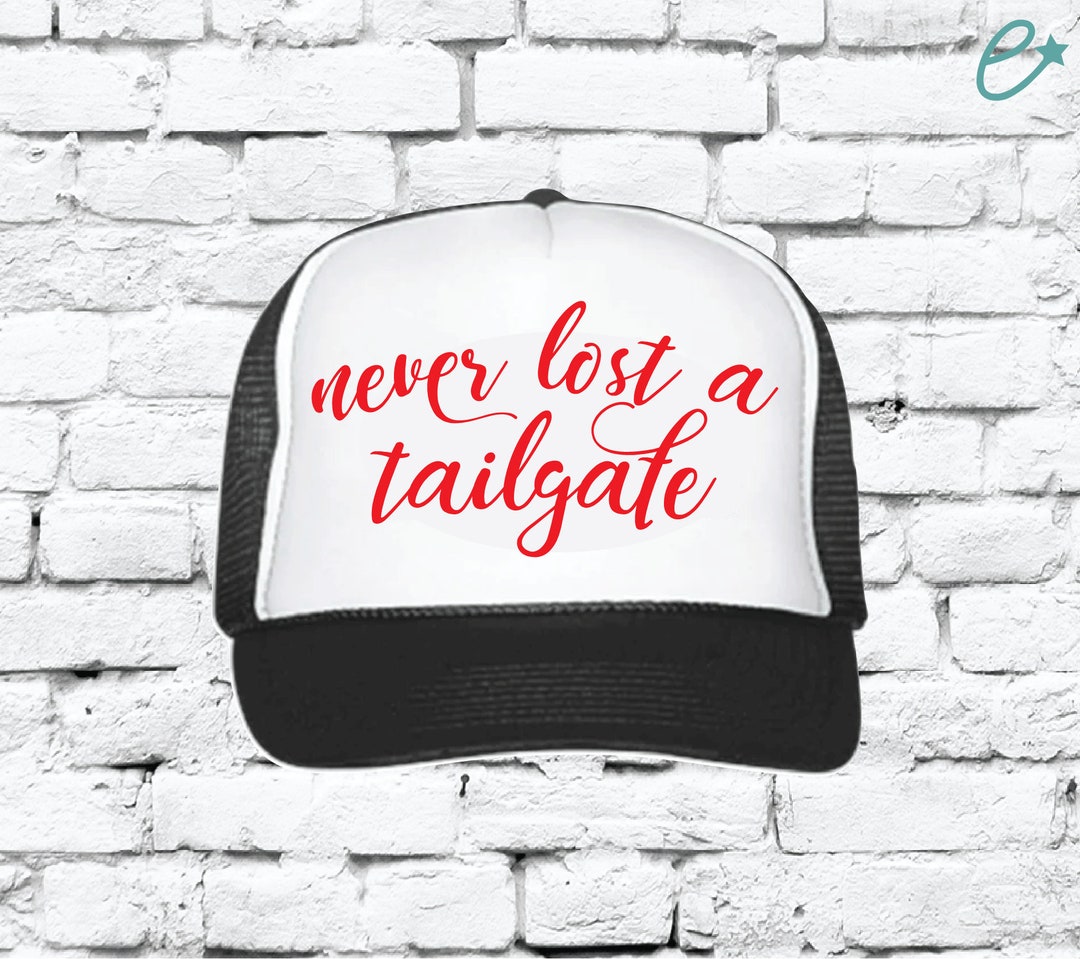 Never Lost a Tailgate Trucker Hat Mesh Back Hat Snapback Party Hats ...