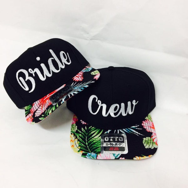 Floral Snapback - Etsy