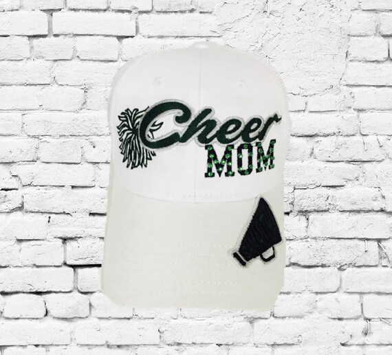Cheer Mom Hat Bling Cheer Squad Hats Your Color Choice Custom - Etsy